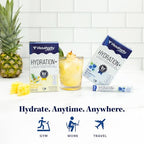 Refreshing pineapple flavour electrolyte mix