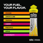 refreshing pineapple flavour energy gel