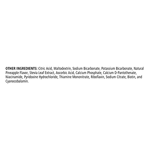 refreshing pineapple flavour energy mix