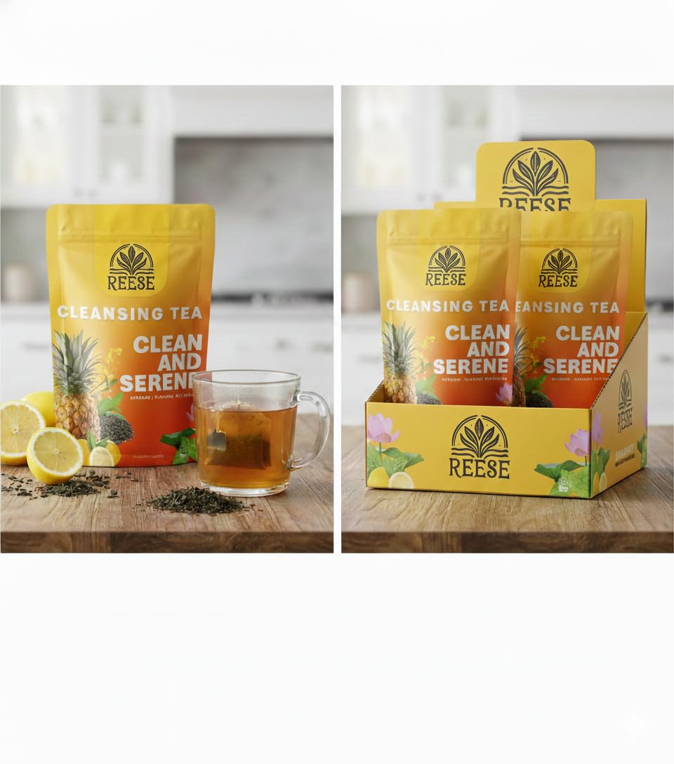 refreshing pineapple herbal infusion