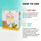 Refreshing pineapple herbal tea