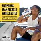 Refreshing pineapple mango electrolyte drink