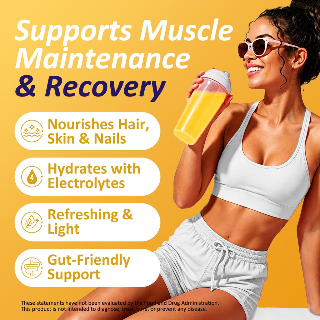 refreshing pineapple mango protein powder