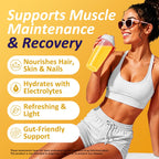 refreshing pineapple mango protein powder
