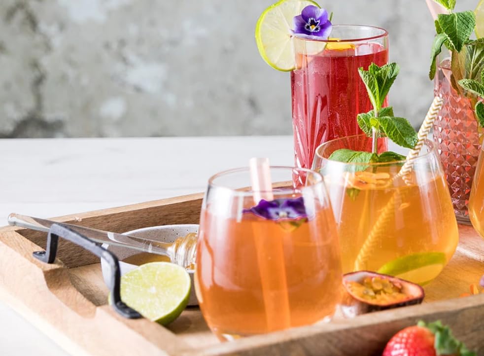 refreshing pineapple mango tea sachets