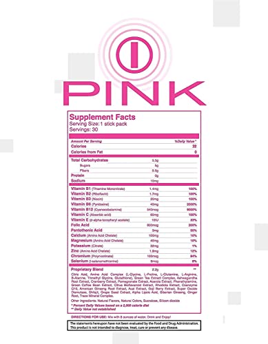 refreshing pink drink for vitality