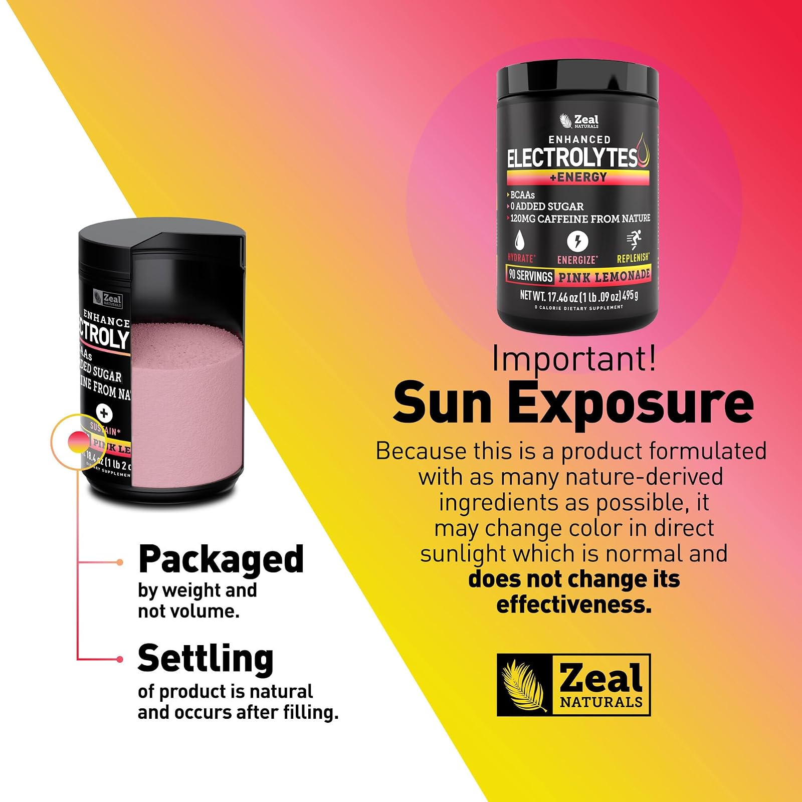 refreshing pink lemonade electrolyte blend