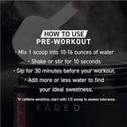Refreshing pink lemonade pre-workout drink