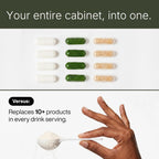 refreshing plant-based vitamin beverage