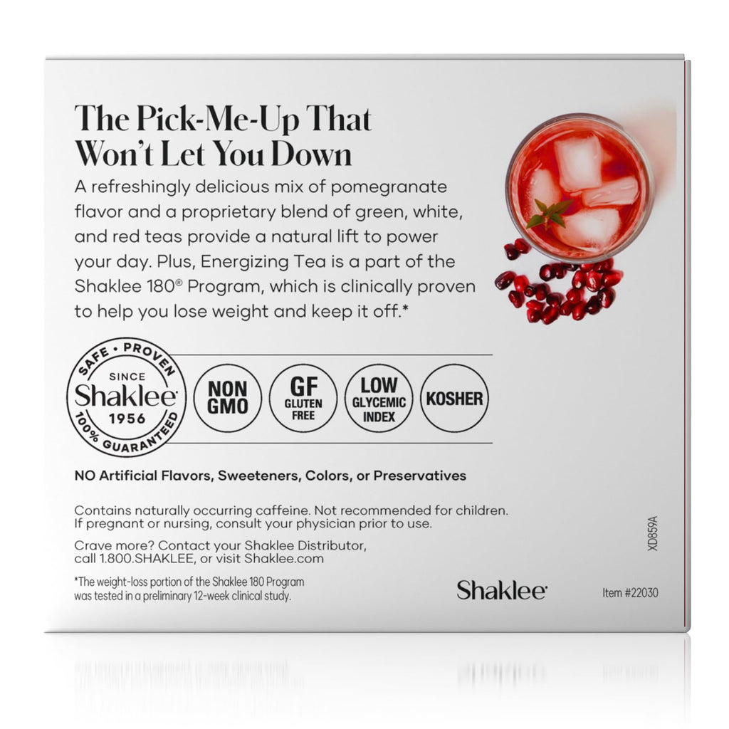 refreshing pomegranate flavor herbal detox tea