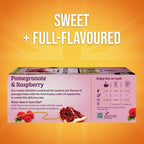 refreshing pomegranate raspberry tea bags