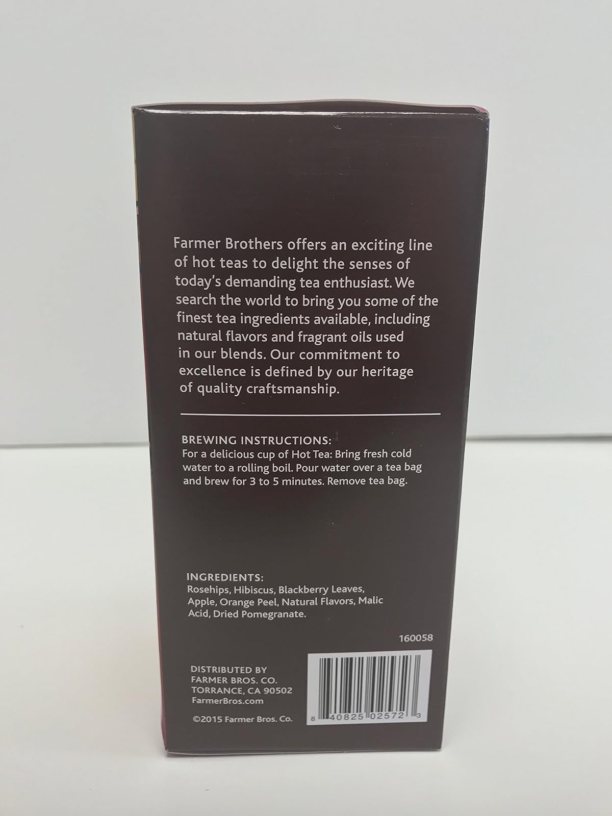 Refreshing pomegranate tea experience