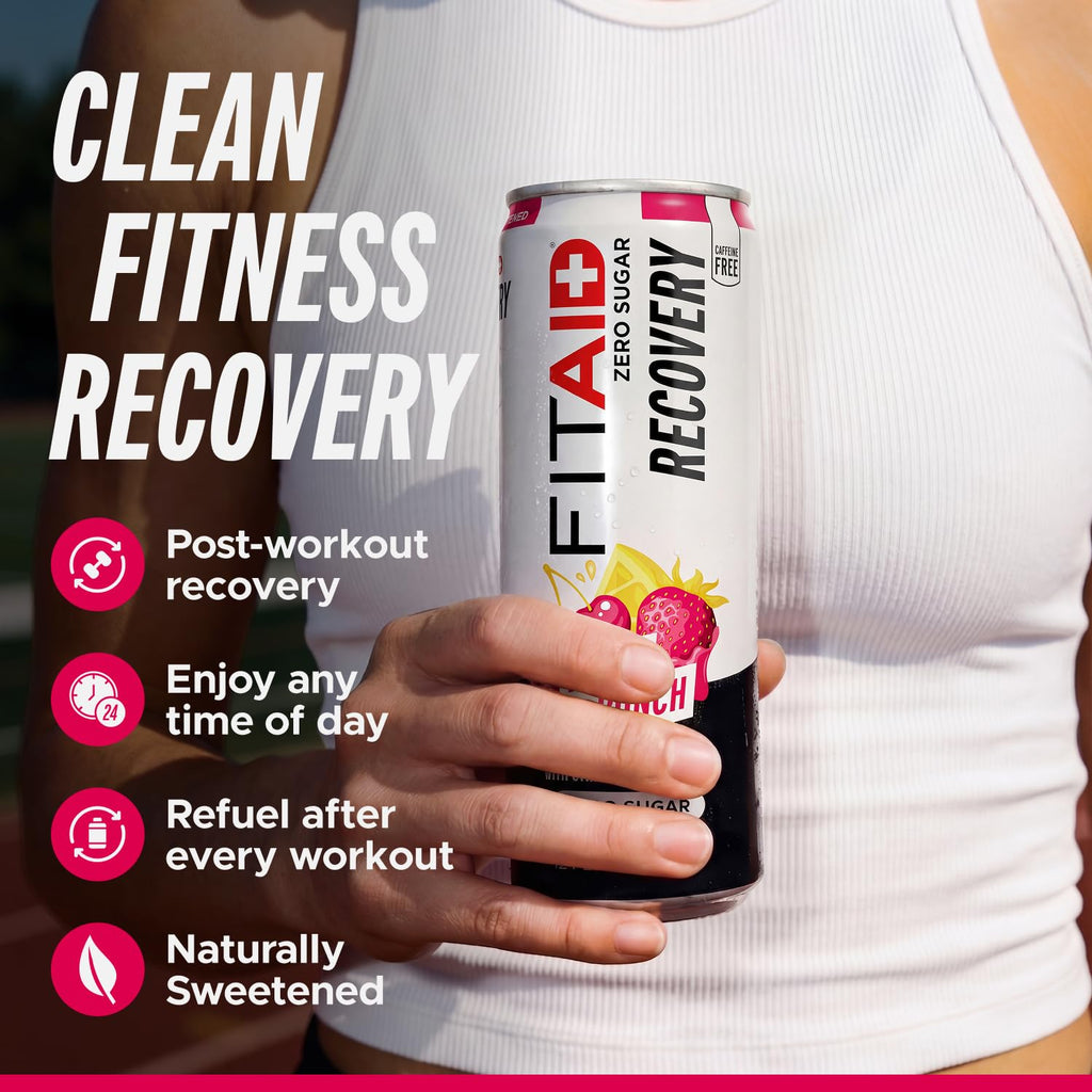 refreshing post workout hydration