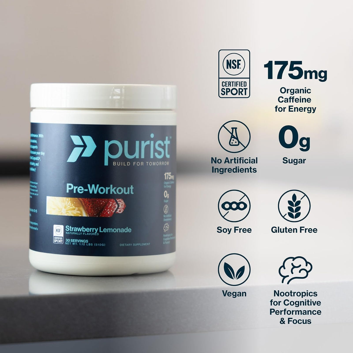 refreshing pre-workout drink mix