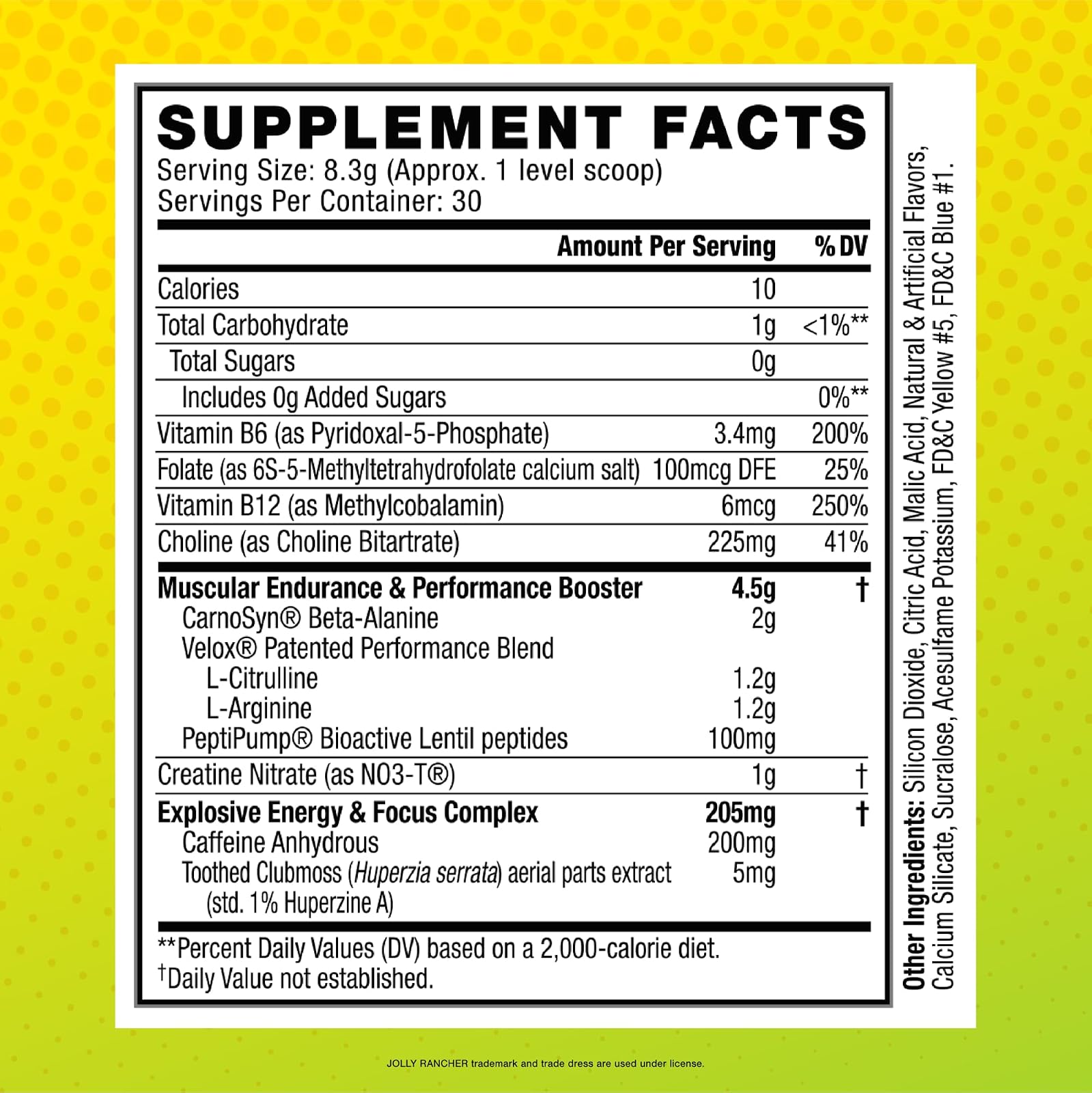 refreshing pre-workout drink mix