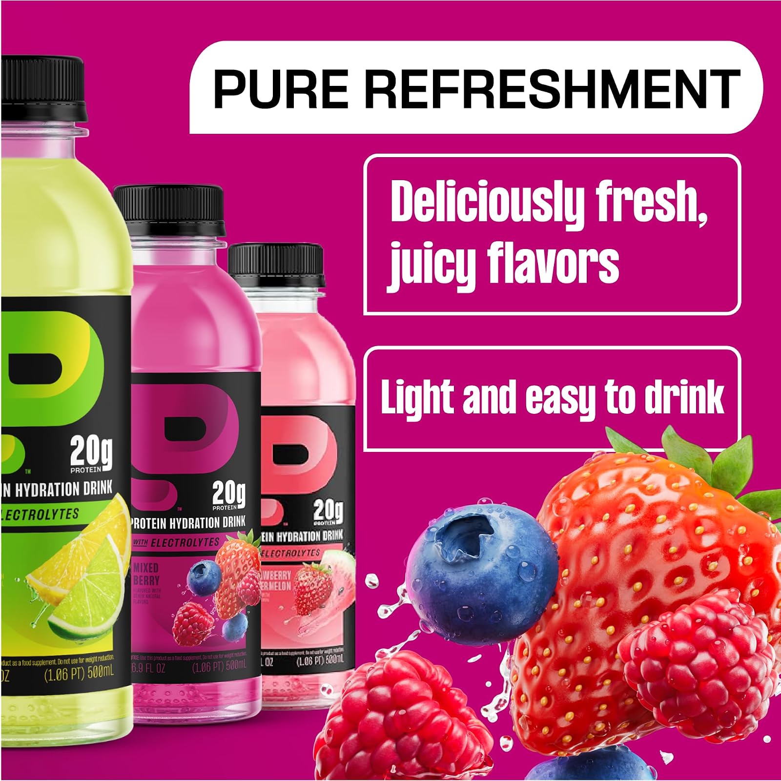 refreshing protein drink option