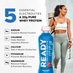 refreshing protein water beverage