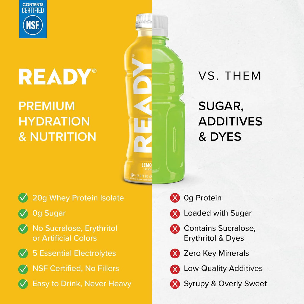 refreshing protein water for workouts