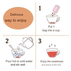 refreshing raspberry fruit tea experience
