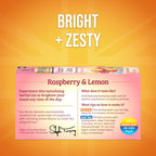 refreshing raspberry lemon tea bags