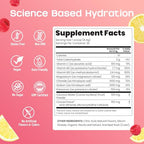 Refreshing raspberry lemonade electrolyte blend