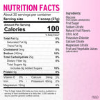 refreshing raspberry lemonade flavour