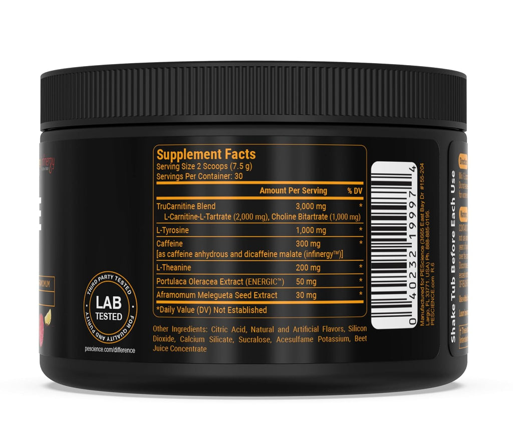 refreshing raspberry lemonade pre-workout drink