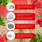 refreshing raspberry mint electrolyte drink