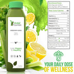 refreshing RAW Fountain celery juice