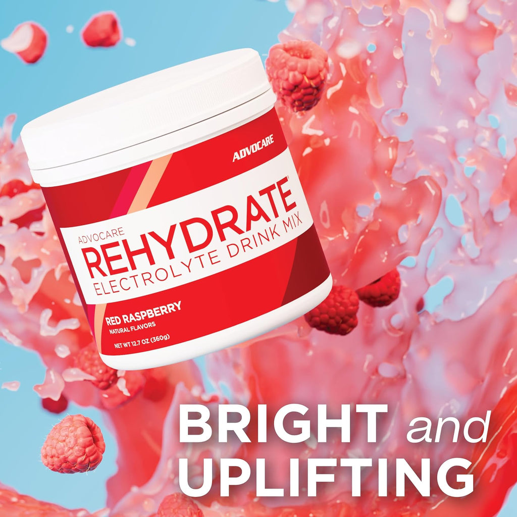 Refreshing red raspberry electrolyte beverage