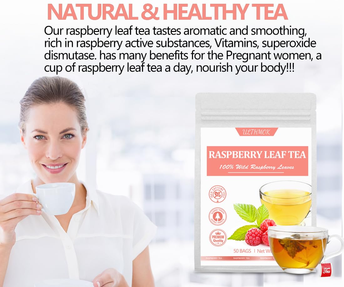 refreshing red raspberry leaf infusion