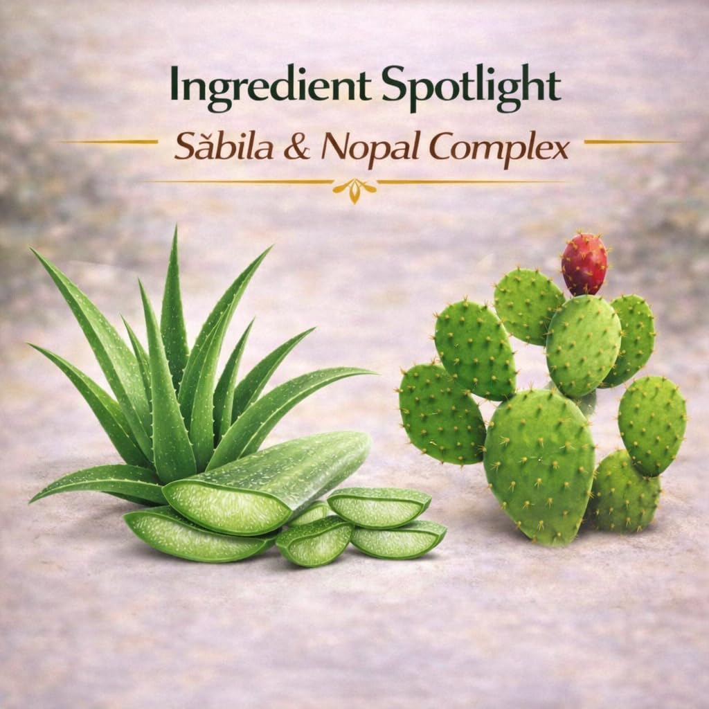 refreshing Sábila Nopal tea blend