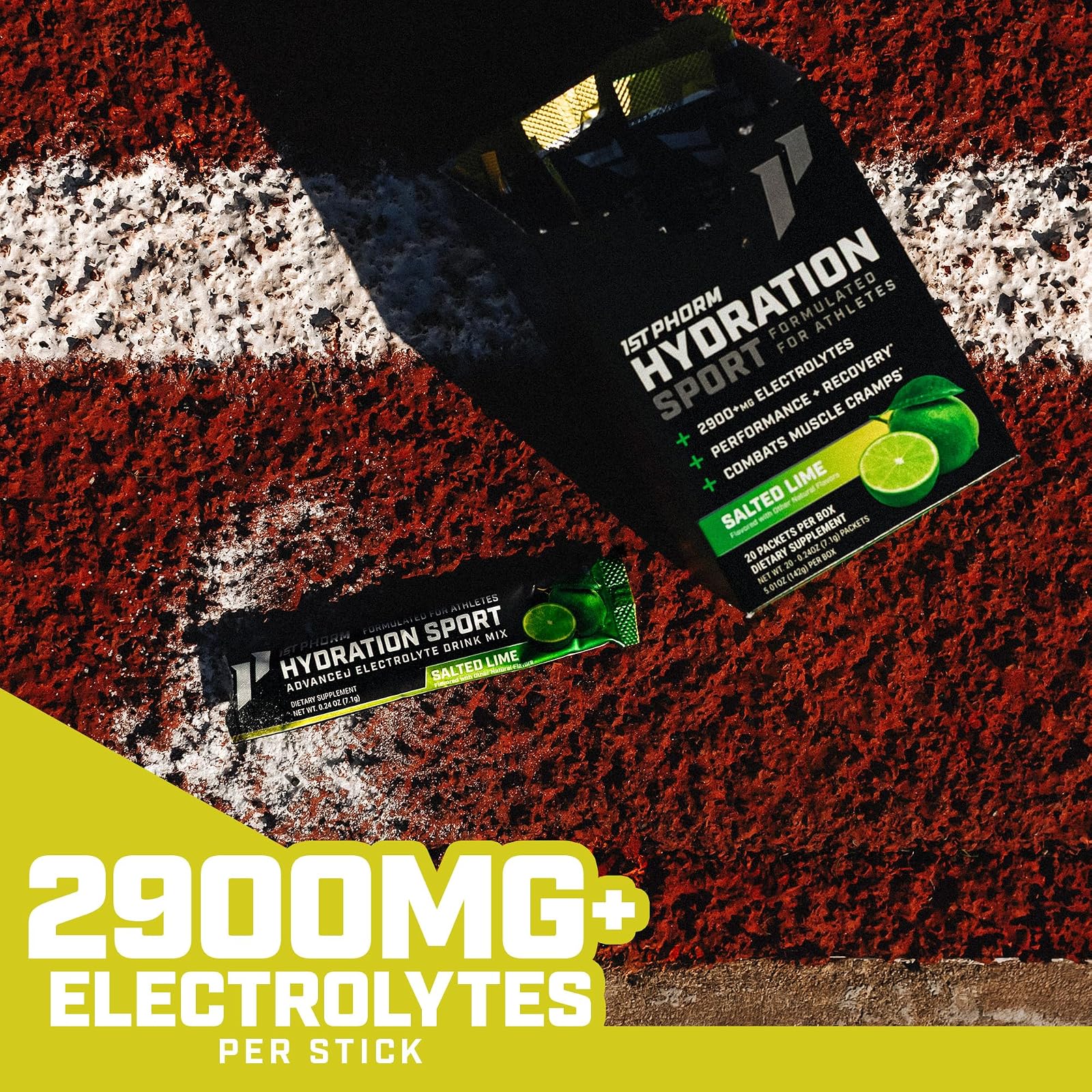 refreshing salted lime electrolyte mix