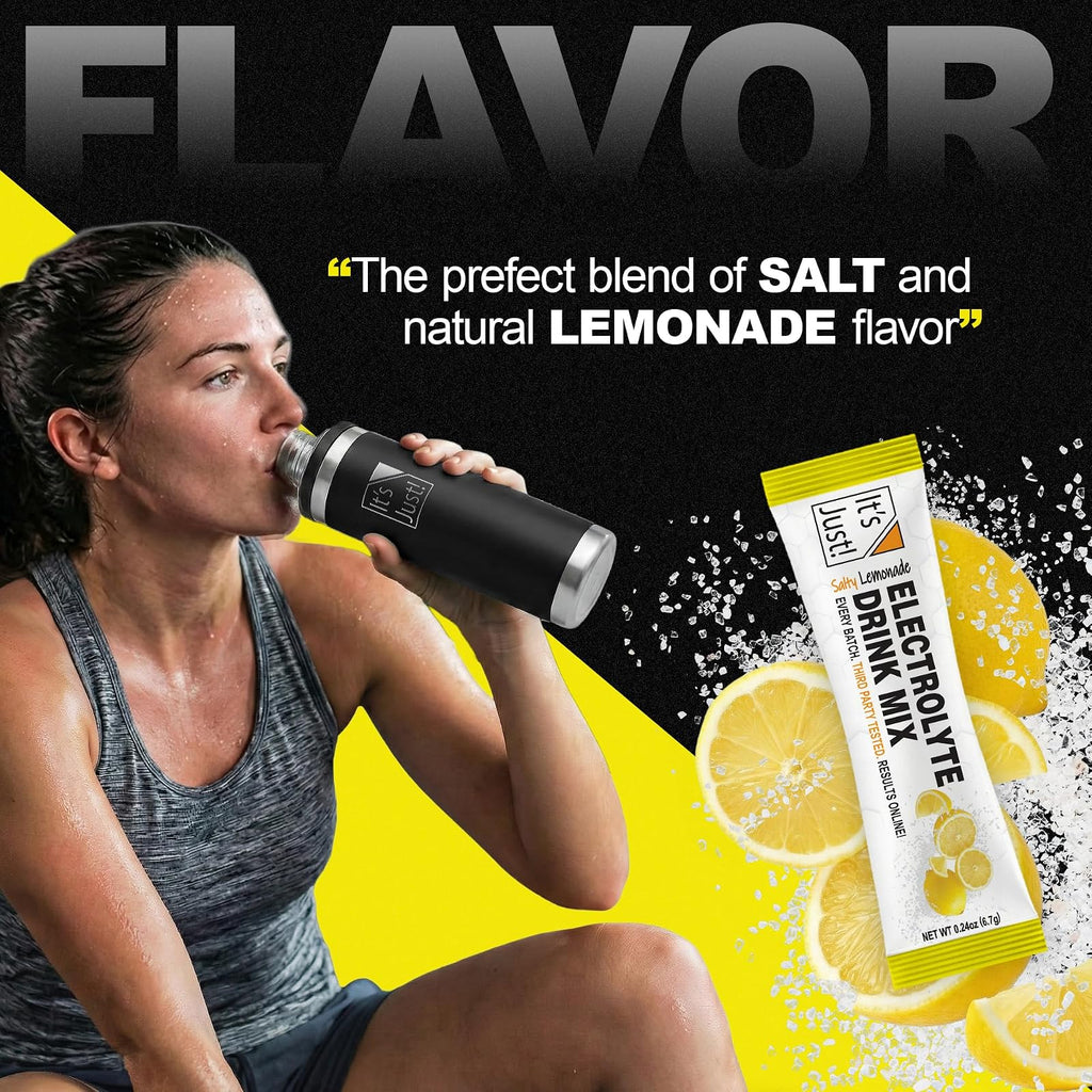 Refreshing salty lemonade flavour
