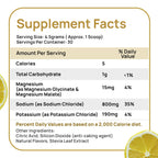Refreshing salty lemonade sports drink