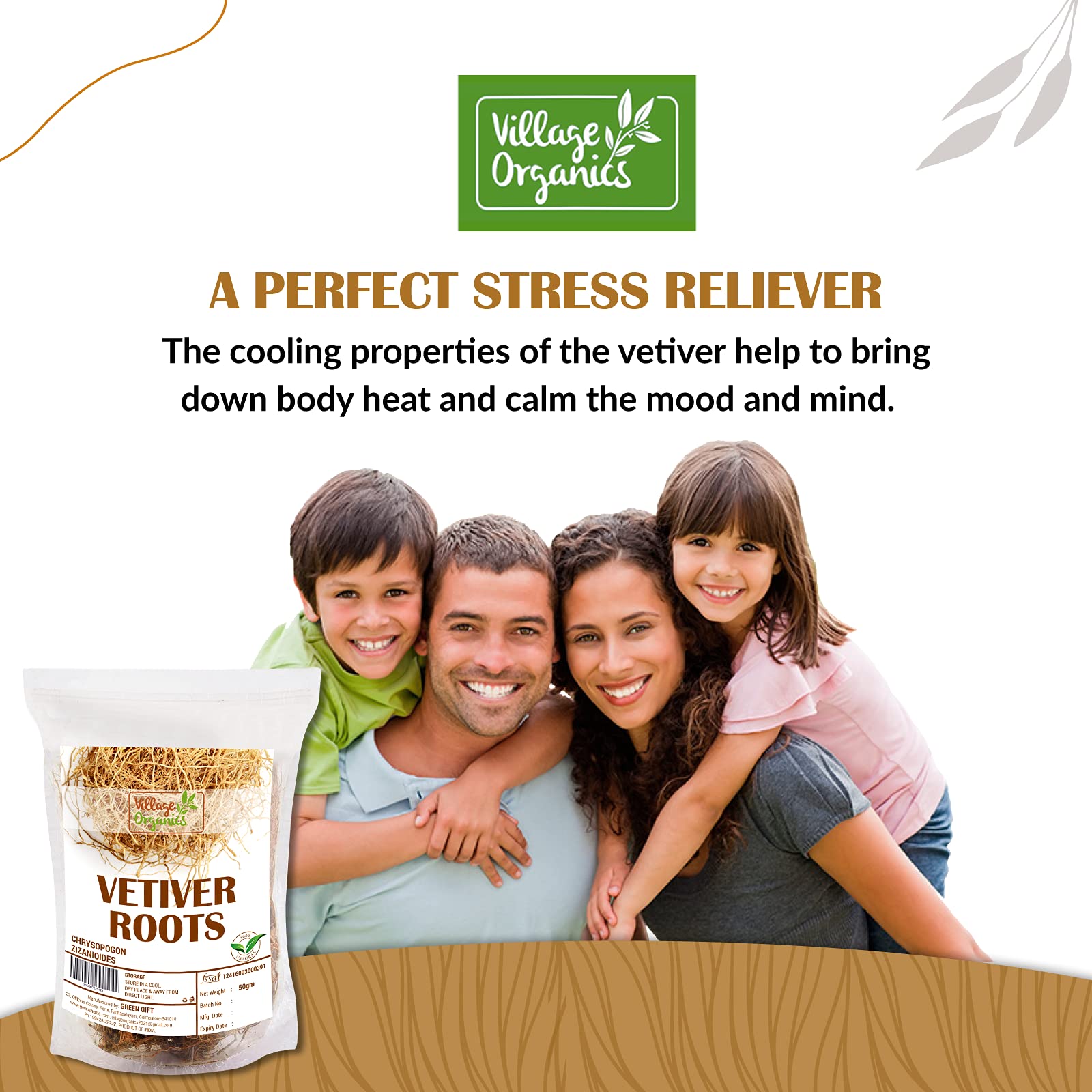 refreshing scent of vetiver root products