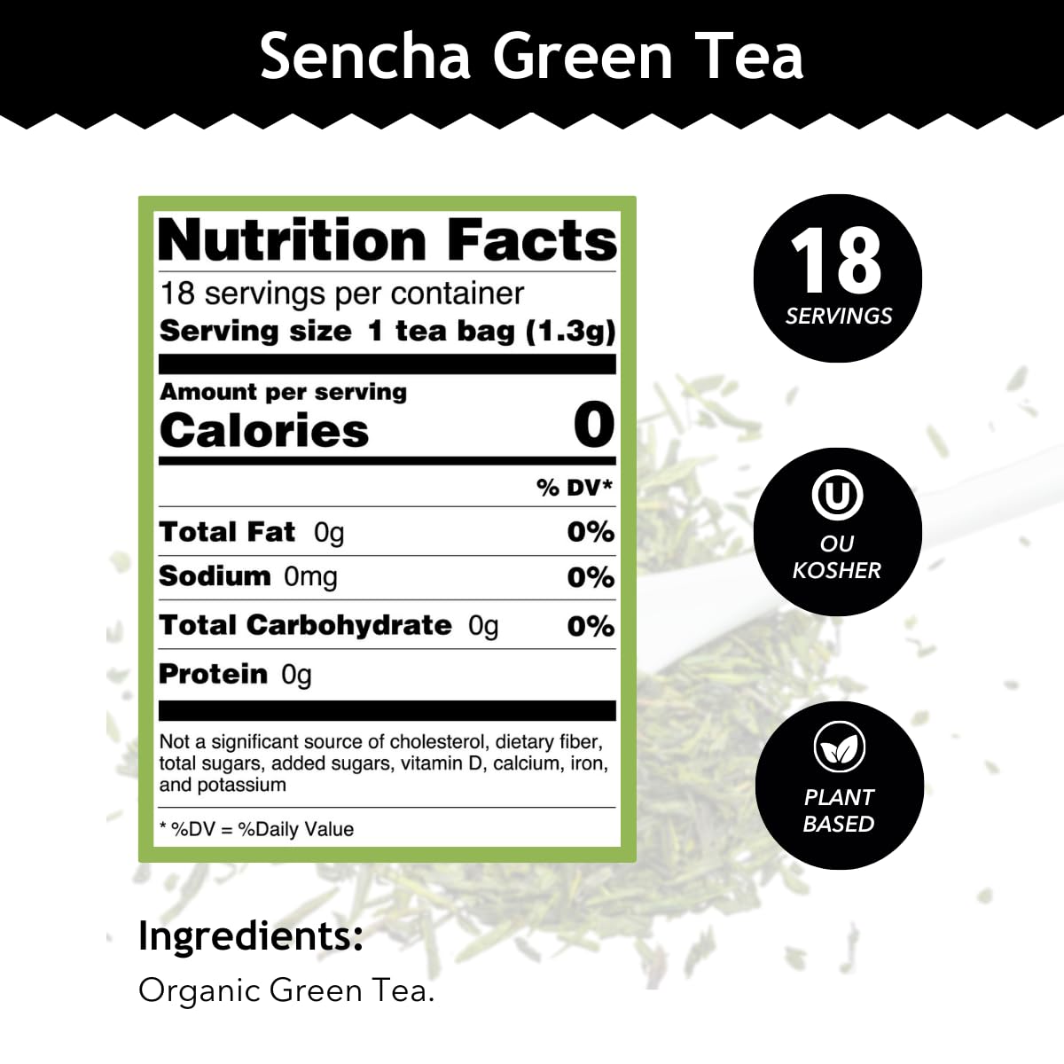refreshing sencha green tea blend