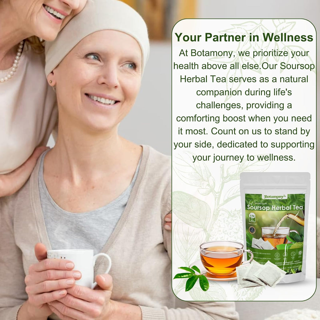 Refreshing Soursop Graviola tea blend