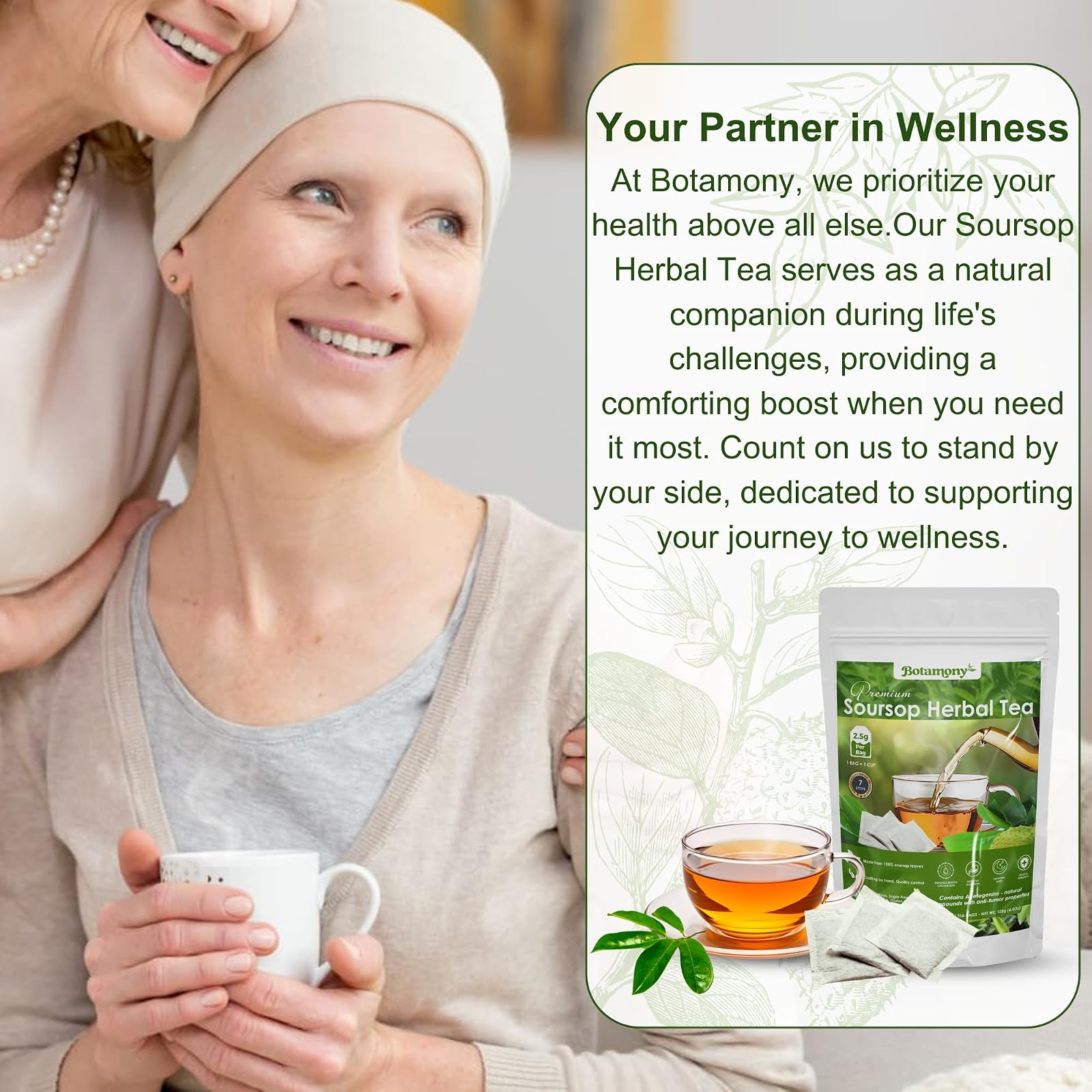 Refreshing Soursop Graviola tea blend