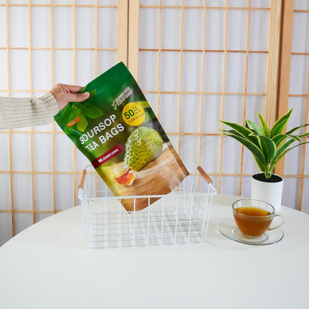 refreshing soursop tea for hydration