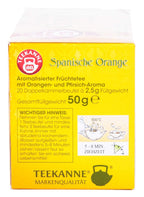 refreshing Spanish orange herbal tea