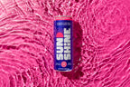 Refreshing sparkling drink with natural energy