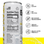 refreshing sparkling electrolyte beverage