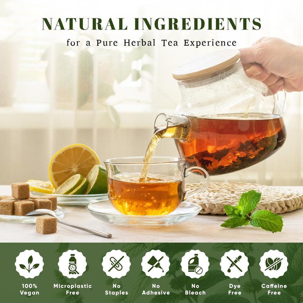 refreshing spearmint herbal tea blend