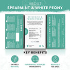 refreshing spearmint herbal tea