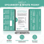 refreshing spearmint herbal tea