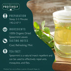 refreshing spearmint leaf tea bags