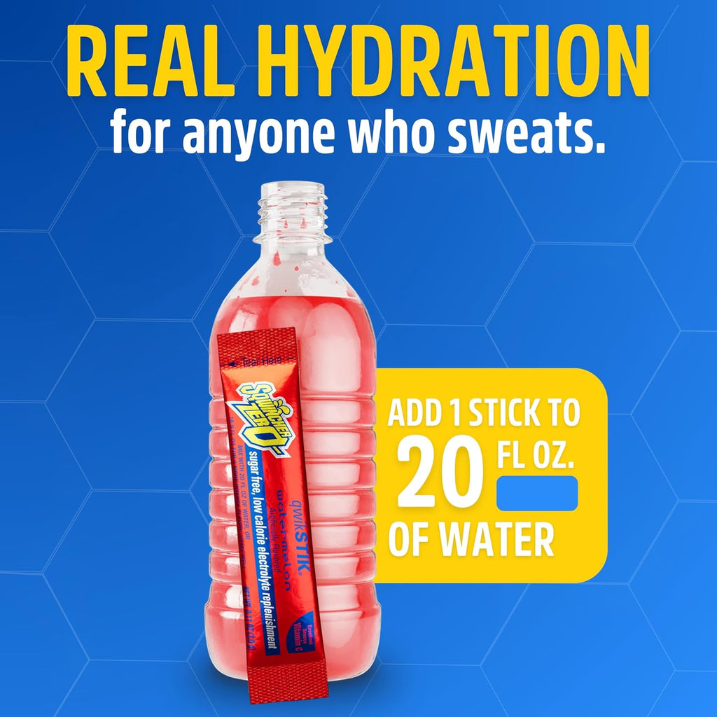 refreshing Sqwincher Zero Qwik Stik