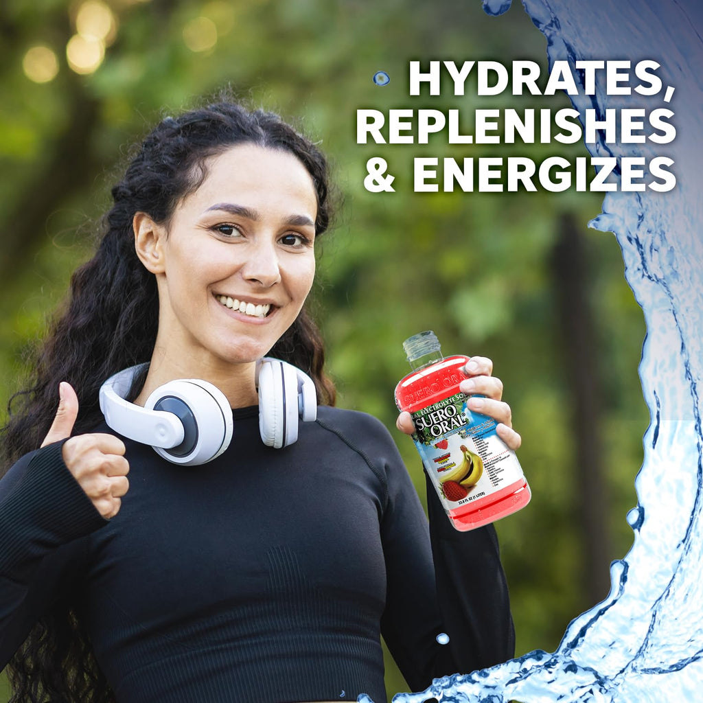 refreshing strawberry banana drink for hydration