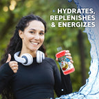 refreshing strawberry banana drink for hydration